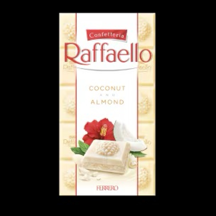 Raffaello Premium White Chocolate Bar with Coconut and Almond | CCentral