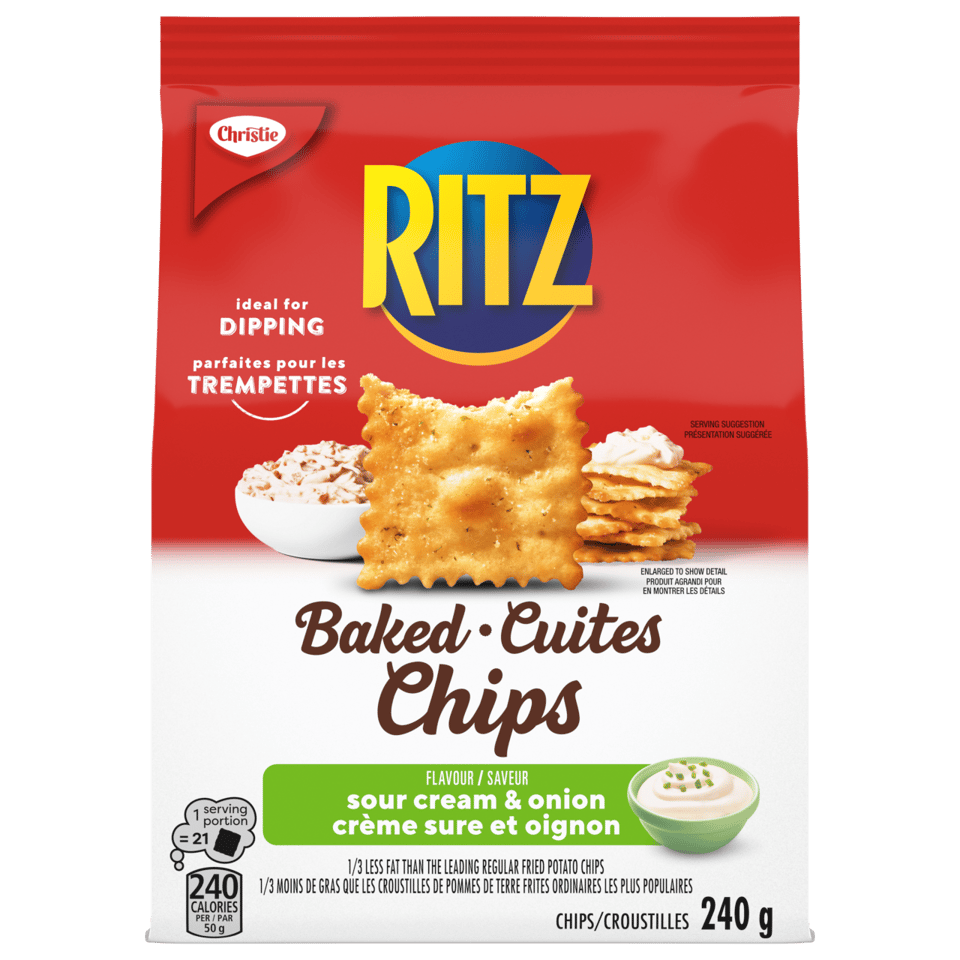 Ritz Baked Chips Sour Cream & Onion | CCentral