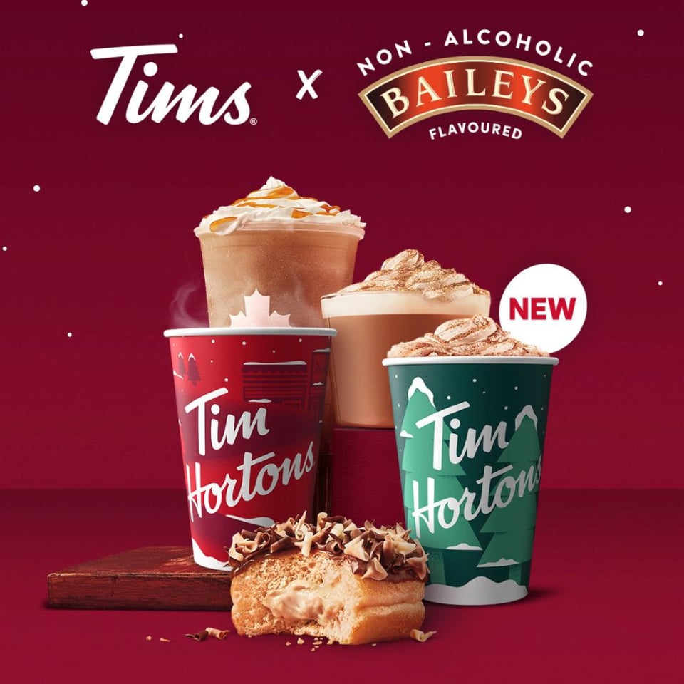 Tim Hortons holiday menu and drinks return for Christmas | CCentral