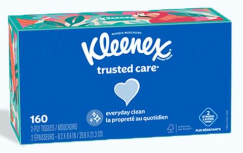 Kimberly-Clark pulling Kleenex tissues from store shelves in Canada
