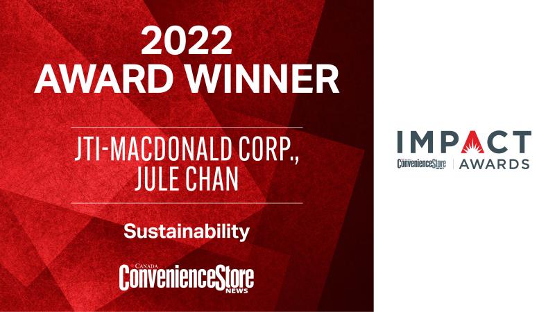 2022 Impact Awards winner: JTI-Macdonald Corp., Jule Chan | CCentral